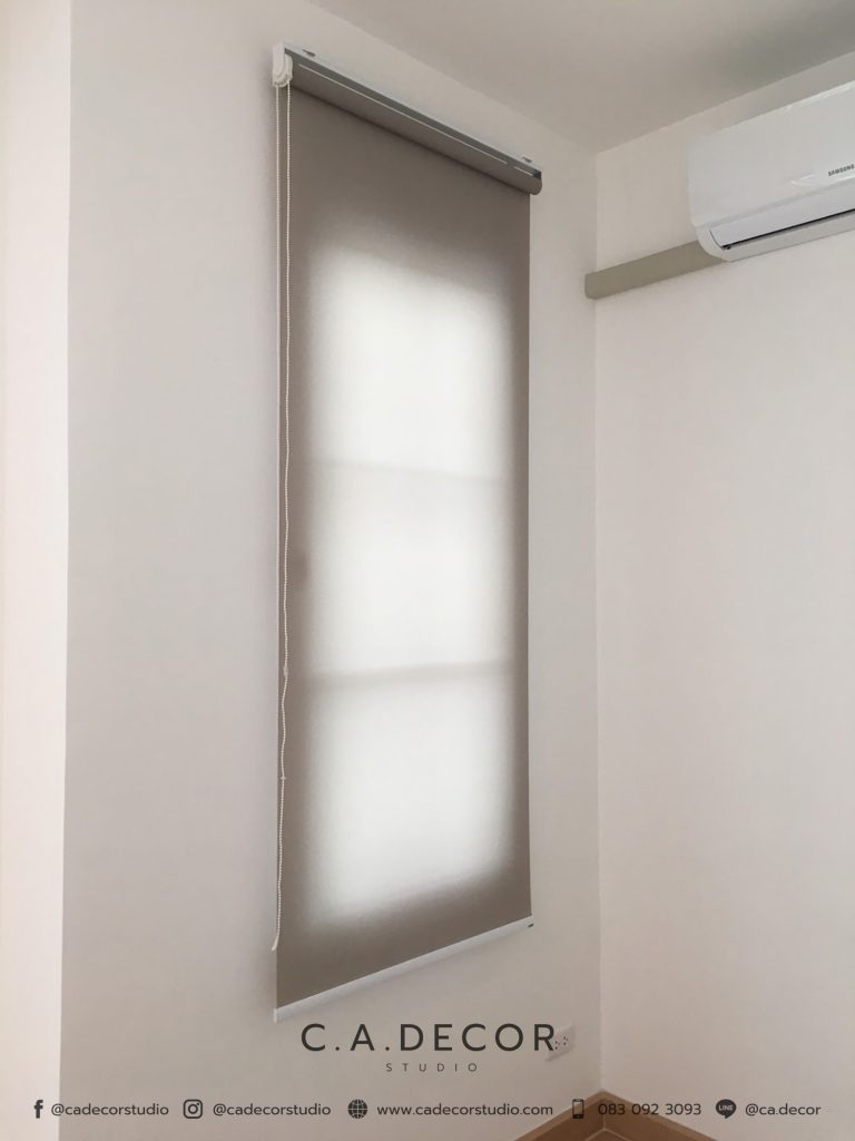 ม่านม้วนกรองแสง : DIM OUT ROLLER BLINDS | Cadecorstudio